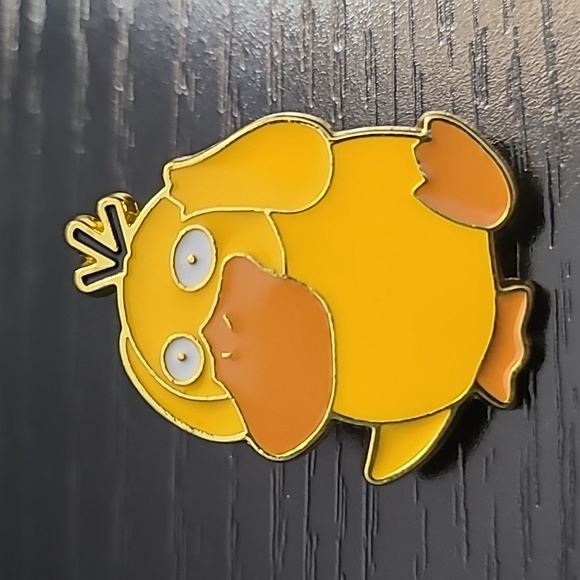 Pokemon | Accessories | Pokemon Psyduck Pin | Poshmark